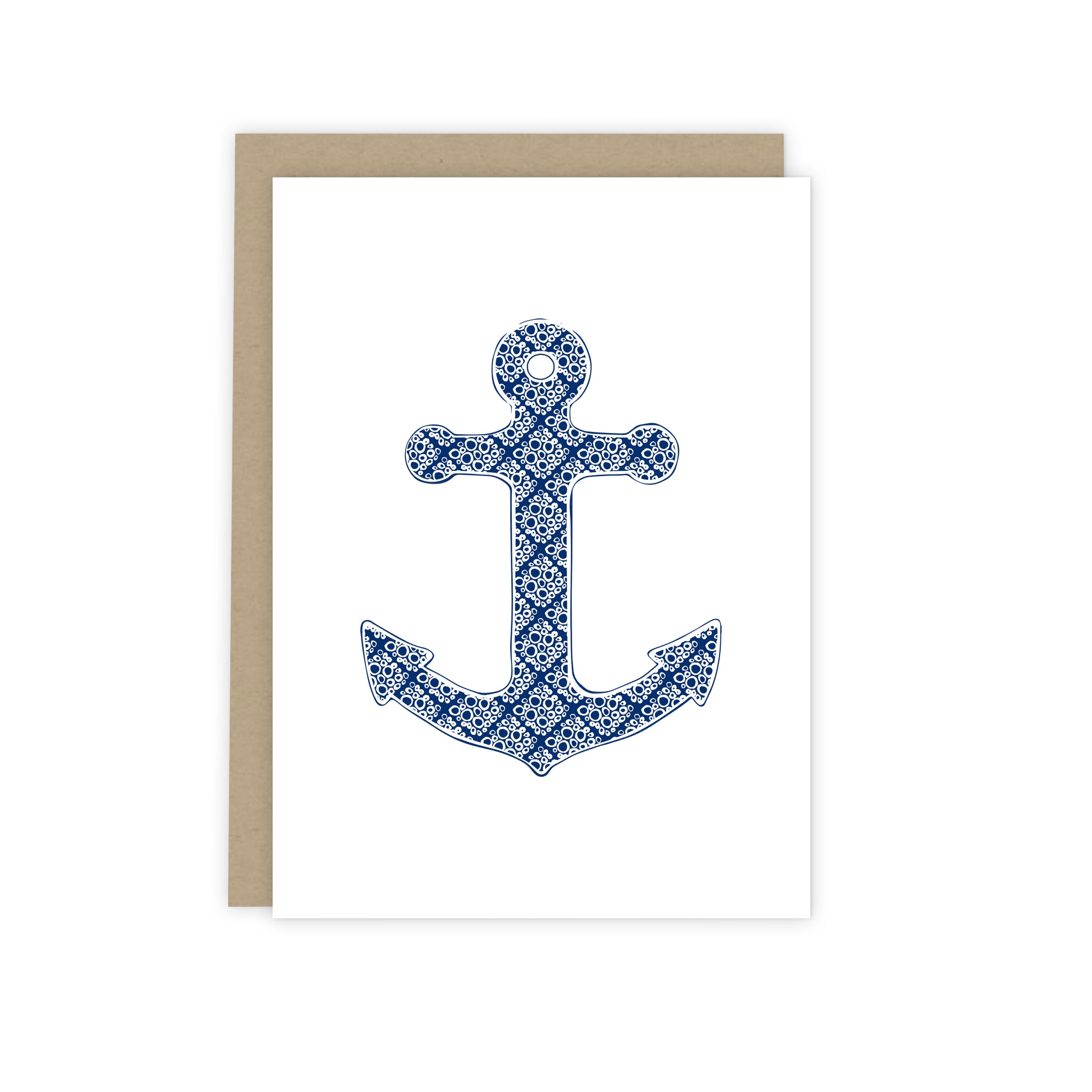 Anchor Note Cards from 7th & Palm - Coastal & Nautical Stationery
